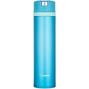 ZOJIRUSHI Canteen Stainless Steel Mug 600mL - Marine Blue Quick Open & Easy Lock - SM-XB60-AM