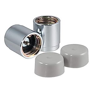 CURT 22178 1.78-Inch Trailer Wheel Bearing Protectors and Dust Covers, 2-Pack