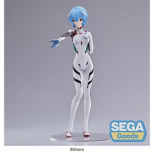 Sega Neon Genesis Evangelion: Rei Ayanami Hand Over/Momentary White (Tentative Name) (3.0+1.0) Thrice Upon a Time SPM Figure