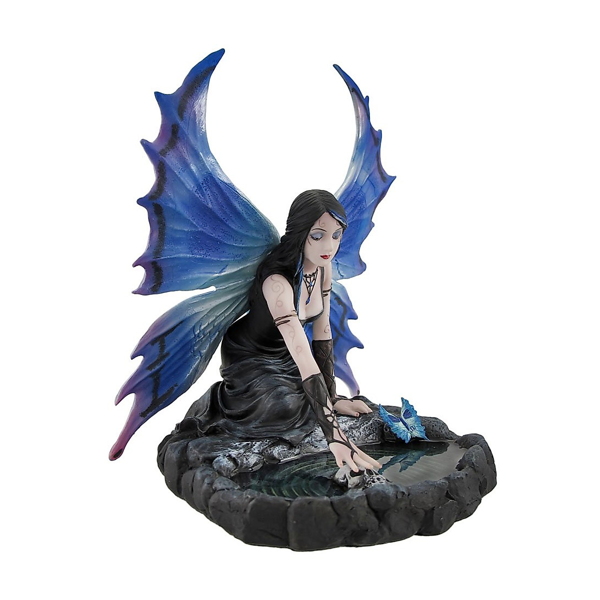 Nemesis Now Immortal Flight Fairy Figurine, Blue, 18.4cm