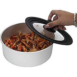 Pot Lid Knob Silicone Universal Pot Lid Cover Knob Handle Kitchen Cookware Lid Replacement 2 Pcs