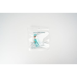 USB Flash Drive 64GB Cartoon Doctor Model USB Drive Thumb Drives USB 2.0 Memory Stick for External Data Storage, Green