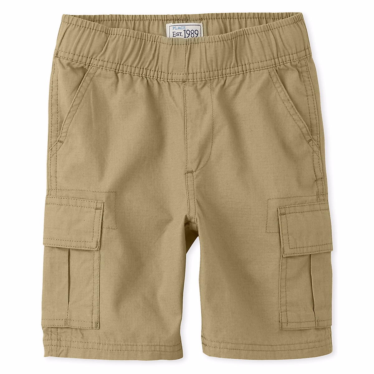 The Children's Place Baby Boys And Toddler Boys Pull on Jogger Shorts,Flax Single,2T