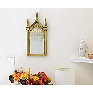 Harry Potter Replica Mirror of Erised Wall Decor | Hanging Mirror For Entryway, Living Room, Bedroom | Collectible Wizarding World Vanity Mirror | 25 x 10 Inches