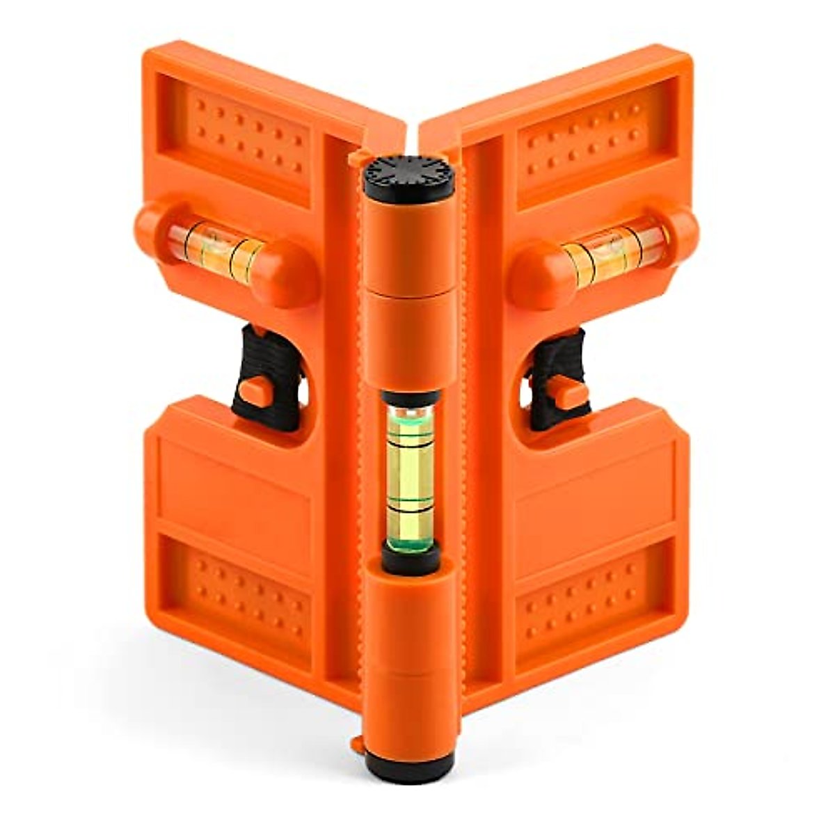 RONGPRO Magnetic Post Level, Folding Magnetic Post Level with Elastic Loop for Hands-free Work