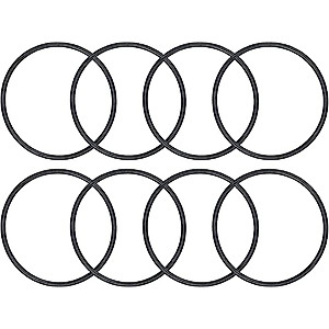(8 Pack) Exact Replacement Pentair R172009 Lid O-Rings - Compatible with Pentair Rainbow Automatic Chlorine Feeder Models 300 and 320 - Chlorine Resistant Viton O-Rings Last 4X Longer