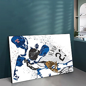 AAHARYA Nolan Ryan Poster Famous Baseball Player Canvas Print Art (8) Canvas Painting Posters And Prints Wall Art Pictures for Living Room Bedroom Decor 24x32inch(60x80cm) Unframe-style