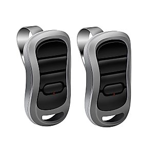 2Pack Genie Garage Door Opener Remote Replacement, Genie G3T-R, Overhead Door O3T-A O3T-BX Auto-Seek Dual Frequency IntelliCode/CodeDodger 3-Years-Warranty