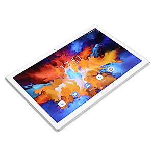 Acogedor 10.1Inch Tablet for Android 11.0, 1920x1200 IPS Screen MTK6580 Octa Core CPU 128GB ROM 8GB RAM 5G WiFi Tablet, 5MP Front and 13MP Rear Dual Camera (Silver)