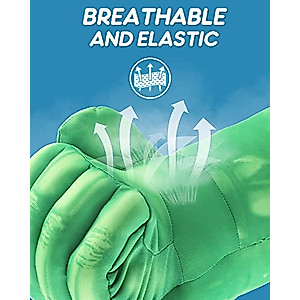 neexan Superhero Birthday Party Supplies pair of Soft The Superhero Toys For Kids Good For Halloween,Christmas,Cosplay (1 Pair Light Green)