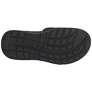 BASS OUTDOOR Topo Women’s Sandals – Open-Toe Slides for Beach or Backyard Hiking Shoe, Black, 9.5