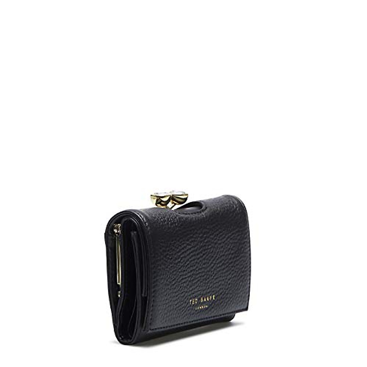 Ted Baker Women's 0 Travel Accessory-Bi-Fold Wallet, Black, One Size