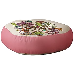 Deny Designs Valentina Ramos Floor Pillow, Always Dream Big