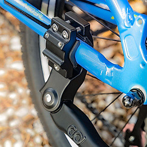 CyclingDeal Bicycle Kickstand for 16" to 20" Kids Bikes, Adjustable Rear Mount Type - Premium Quality Aluminium Alloy with New Clamp Design