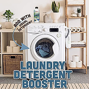 Pure Borax (8lbs) - Multipurpose Cleaning, Brightening and Freshening Powder for Surfaces, Laundry, Grime and More - Resealable Container - Made in USA