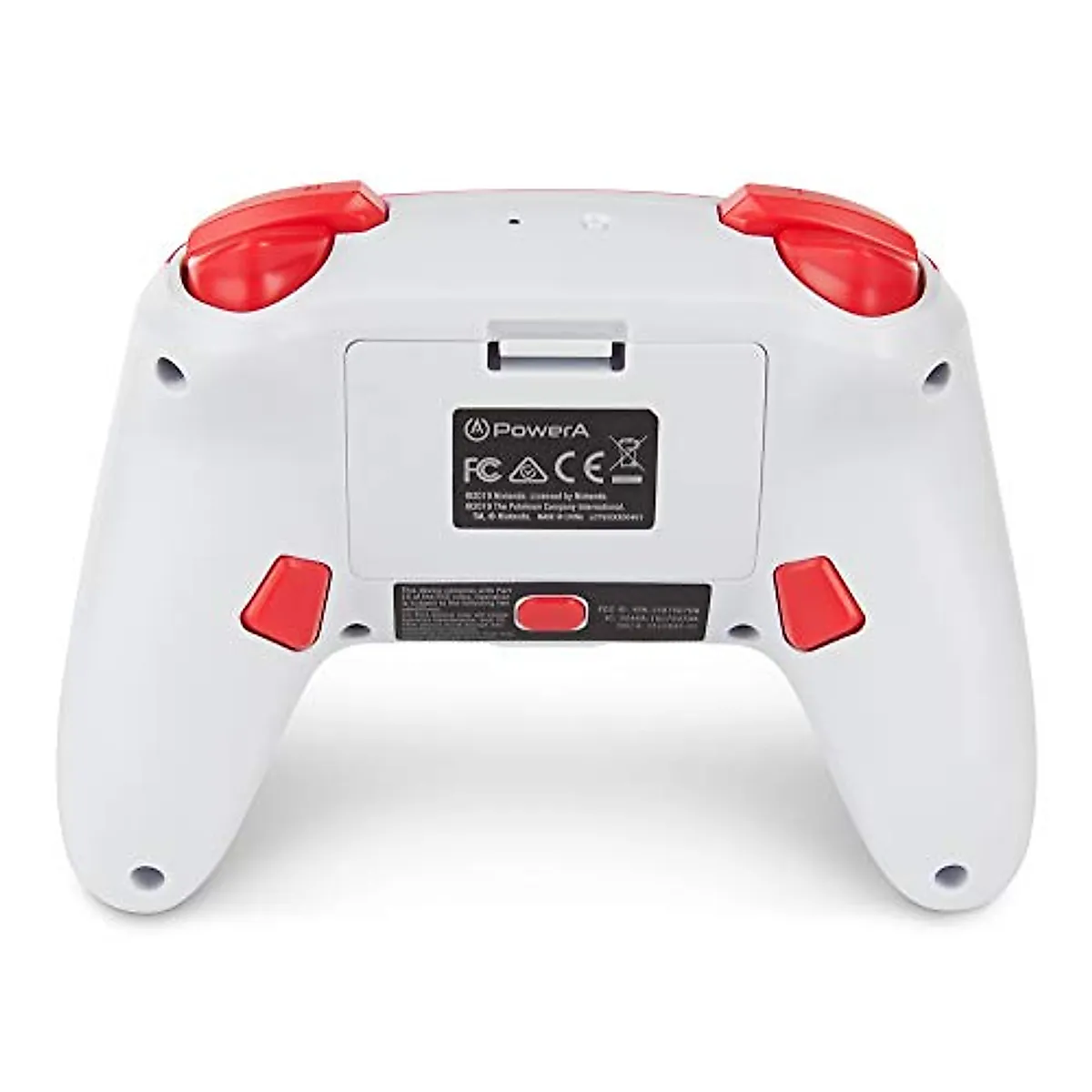 PowerA Enhanced Wireless Controller for Nintendo Switch: Pokemon Poke Ball Red - Nintendo Switch, Nintendo Switch Lite, Gamepad, game controller, Bluetooth controller, AA Battery