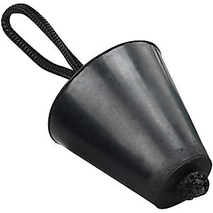 Amarine Made Pack of 12 Universal Kayak Scupper Plug Kit,Silicone Scupper Plugs Drain Holes Stopper Bung with Lanyard Fit for Kayaks Canoes (Black)