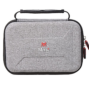 Mchoi Shockproof Carrying Case Fits for Sony ZV-1 / ZV-1F / ZV-1 II Vlog Digital Camera & Bluetooth Grip Vlogger Accessory Kit, with Grooved Fits for Vlogger Accessory Kit, Case Only