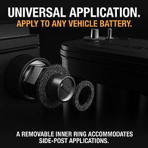 NOCO NCP2 MC101 Battery Terminal Cleaning Kit With Battery Corrosion Preventative Spray, And Anti-Corrosion Washers