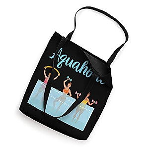 Aquaholic Water Aerobics Aquatic Fitness Waterobics Women Tote Bag