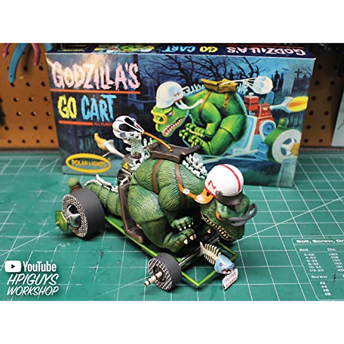 Polar Lights 987 Godzillas Go Cart