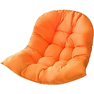 Samtiny Thickened Hammock Swing Chair Cushion, Hanging Basket Seat Cushion Pillow, Soft Hanging Egg Chair Back Cushions Pads, for Indoor and Outdoor Garden Offices - Thickened Version
