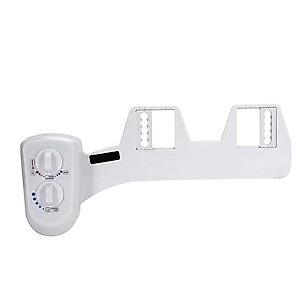 Smart Toilet Bidet Self Cleanup Single Nozzle Hot Cold Water Spray Non Electric Bidet Bathroom Toilet Seat