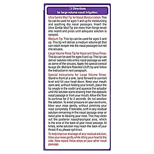 NeilMed NasaMist All in One Multi Purpose Saline Spray, 6.3 Fl Oz