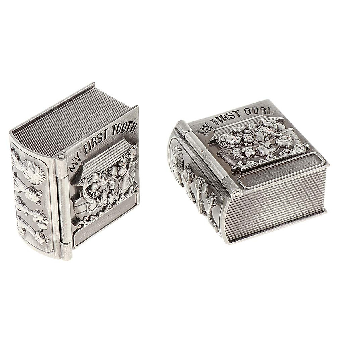 lahomia My First Tooth Curl Trinket Box Set Keepsake Baby Shower Birthday Gifts