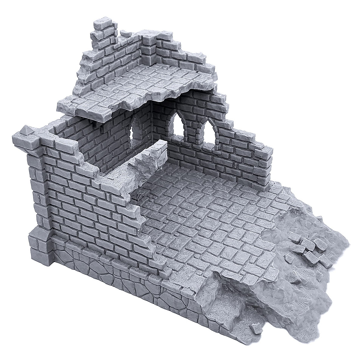 EnderToys Ulvheim Ruins by Terrain4Print (Set B), 3D Printed Tabletop RPG Scenery and Wargame Terrain for 28mm Miniatures