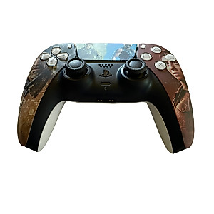 TLOU2 Fan Art Foursome Replacement Front Housing Shell Faceplate and Touchbar for PS5 Controller