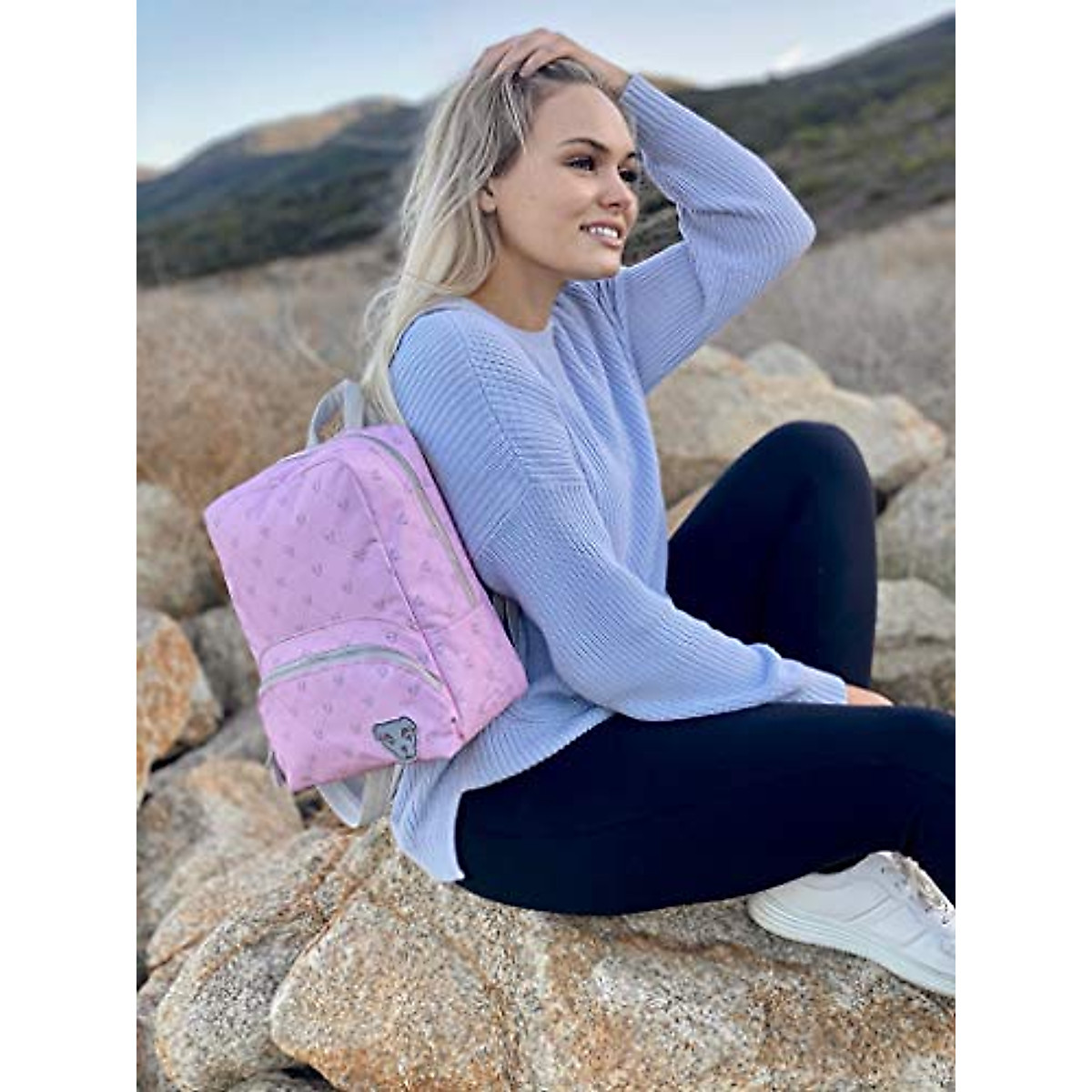 Controller Gear Animal Crossing - Small Backpack Mini Bookbag Travel Bag for Console & Accessories - K.K. Quilted