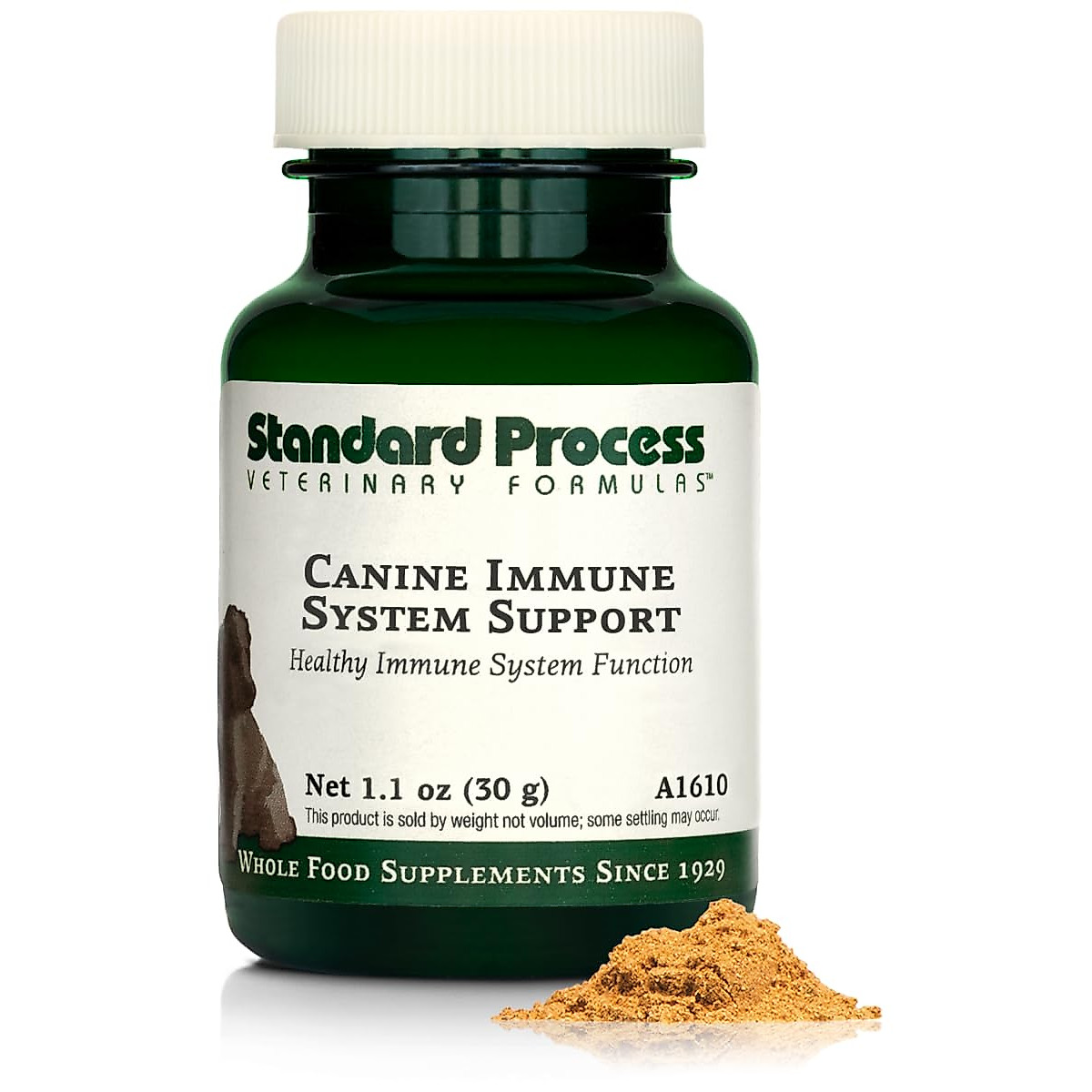 Standard Process Canine Immune System Support - Immune Support Supplement for Dogs - Powder Canine Supplement Aids Overall Health & Wellness - Immunity Support Supplement with Zinc & Kelp - 30 g