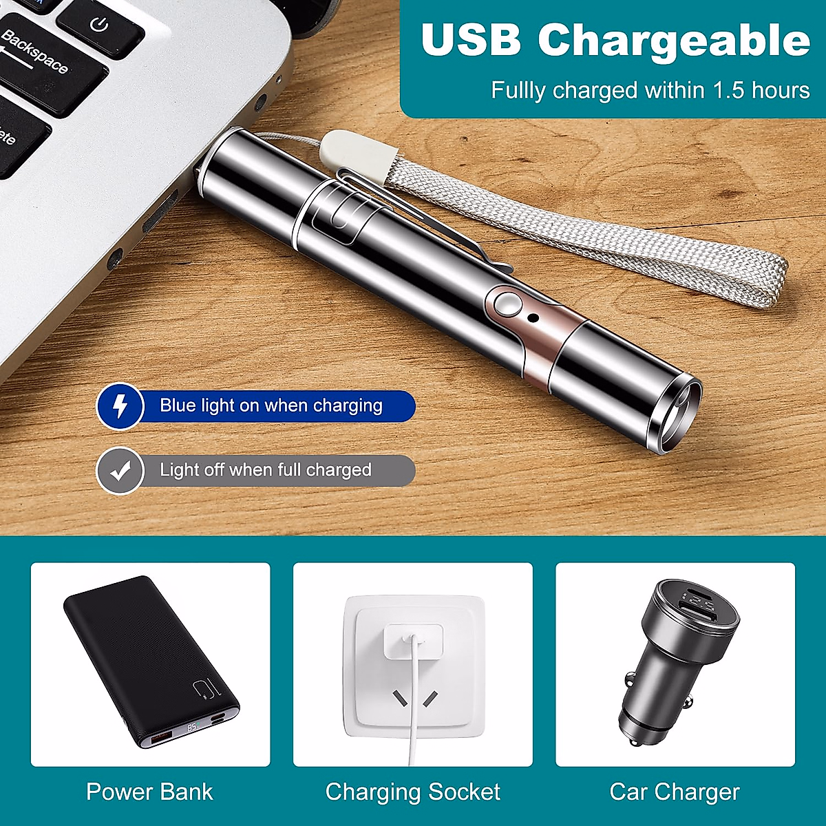 Cowjag Laser Pointer, Cat Birds Toy Pointer for Indoor, Cat Mouse Toys Wand Light Pet Interactive Toys to Keep Cat Busy, for Kitten Cat Dog Chase Play