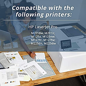 Arthur Imaging Compatible Toner Cartridge Replacement For HP CF283A (HP 83A) (Black, 2-Pack)