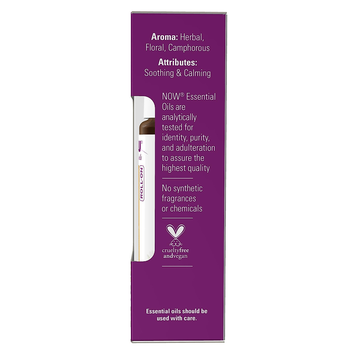 NOW Essential Oils, Head Relief Roll-On, Certified Non-GMO, Soothing Blend, Steam Distilled, Topical Aromatherapy, 10-mL