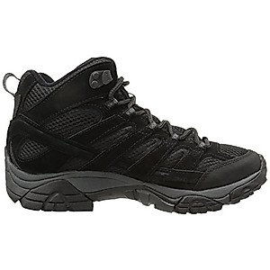 Merrell Men's Moab 2 Vent Mid Hiking Boot, Black Night, 11.5 M US