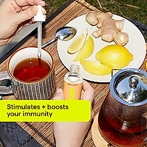 Rae Wellness Immunity Drops - Supports Immune System with Vitamin C, Zinc and Vitamin B6 - Liquid Immune Support Drops - Vegan, Non-GMO, Gluten-Free - 1.9 Oz (30 Servings)