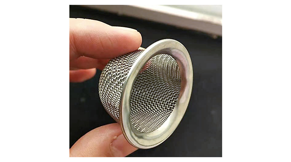 HISMOK 5PC Cocktail Smoker Filters - Washable Steel Mesh