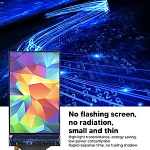 IPS Screen 2 Panel Easy Install LCD Display Energy Saving TFT CG9203 Drive SPI Connector 128x220 for Home Factory