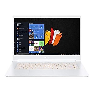 Acer ConceptD 5 CN515-51-72FX Creator Laptop, 8th Gen Intel Core i7-8705G, AMD Radeon RX Vega M GL, 15.6" Ultra HD IPS Display, Pantone Validated, Delta E<2, 16GB DDR4, 512GB PCIe NVMe SSD