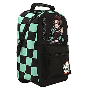 Bioworld Demon Slayer Tanjiro Black Lunch Bag