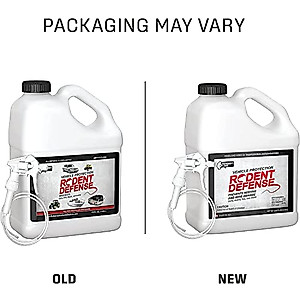 Exterminators Choice - Rodent Defense Spray for Cars and Trucks - Non-Toxic Deterrent for Pest Control - Repels Mice and Rats - Vehicle Protection - Safe for Kids and Pets (1 Gallon)
