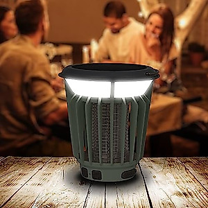 Wisely Enhanced Solar Zapper w. Lanterns/Auto On & Off/Removable Spikes – 1PK-Blue