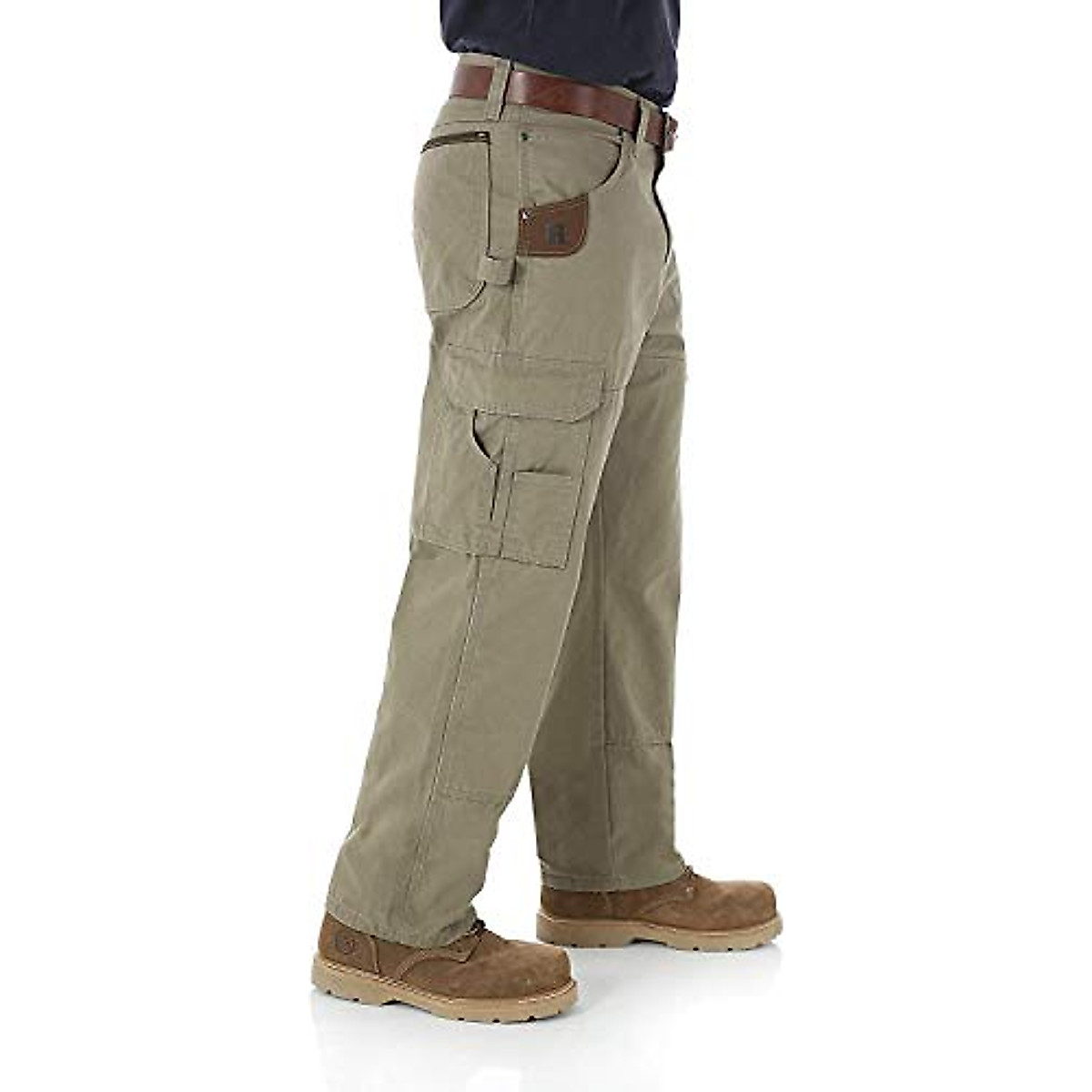 Wrangler Riggs Workwear mens Advanced Comfort Lightweight Ranger Work Utility Pants, Bark, 40W x 34L US