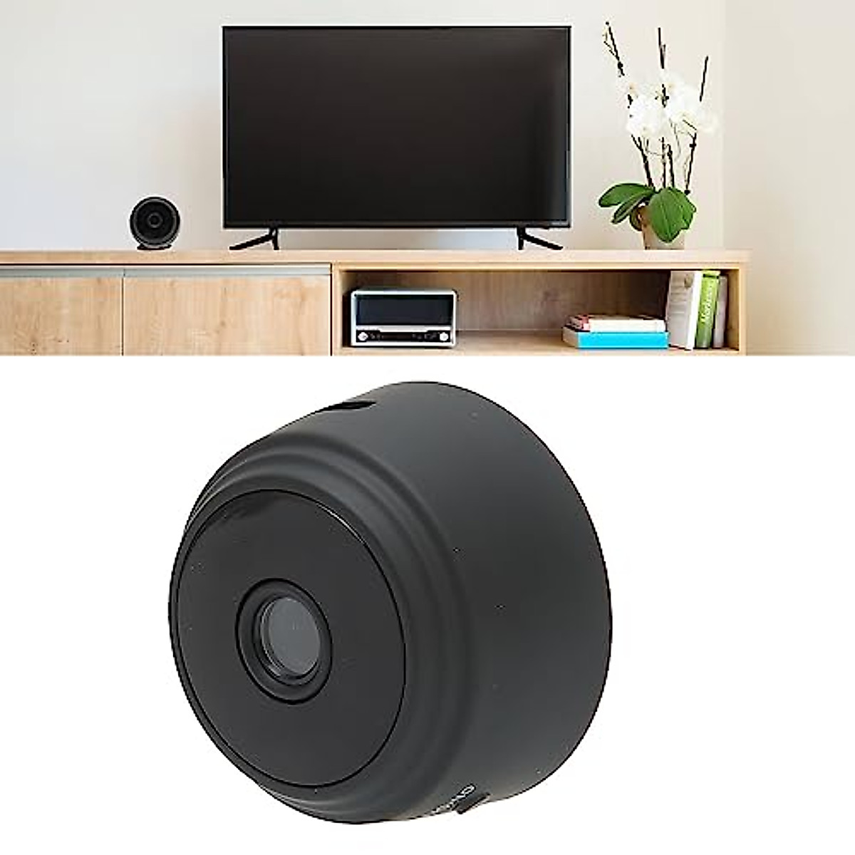 Yoidesu Mini WiFi Camera 1080P Rechargeable Night Vision 360 Rotation Small Video Camera for Home Office