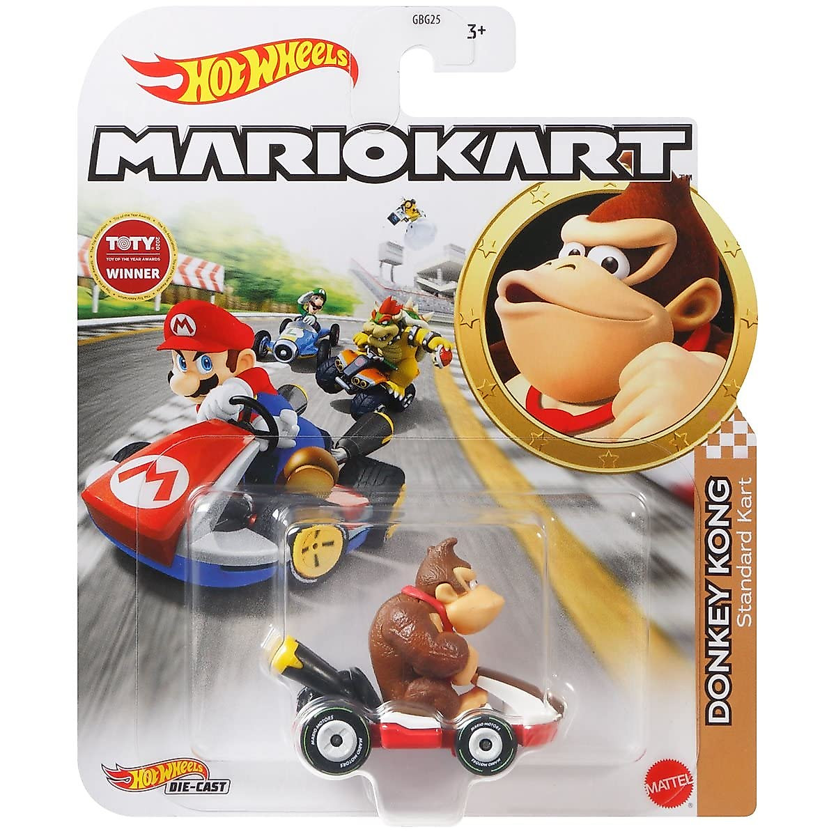 Hot Wheels Mario Kart 7 Car Set Bundle, Die Cast, 1:64 Scale