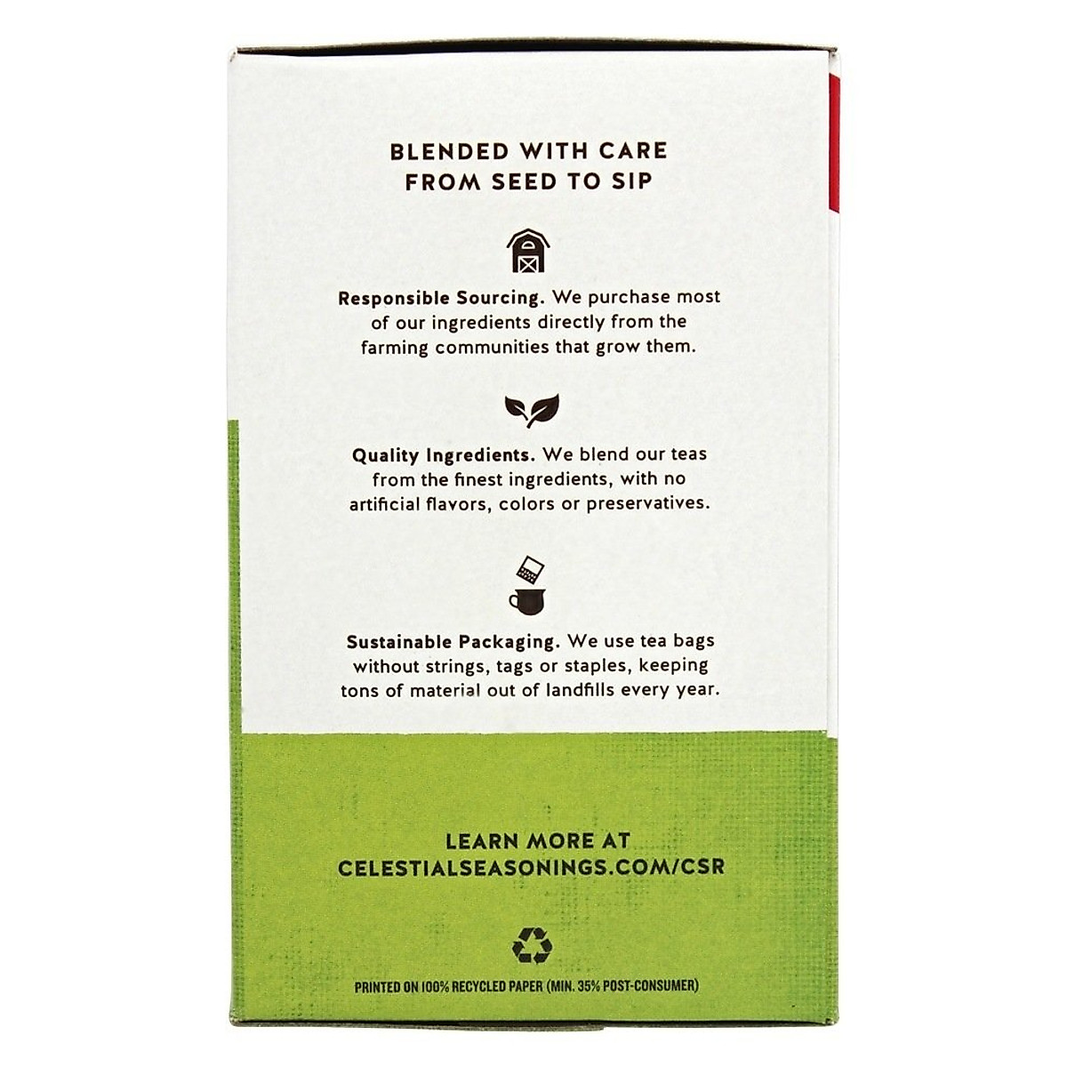 Celestial Seasonings Decaf Green Tea Bags - 40 ct