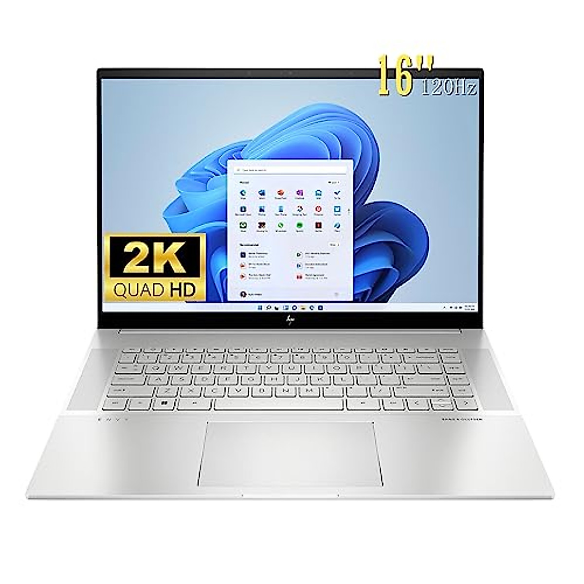HP - ENVY 16" Laptop - QHD(2560 × 1600) Touch-Display - Intel Core i7-13700H - NVIDIA GeForce RTX 4060-2 x Thunderbolt (64GB RAM | 2TB PCIe SSD)