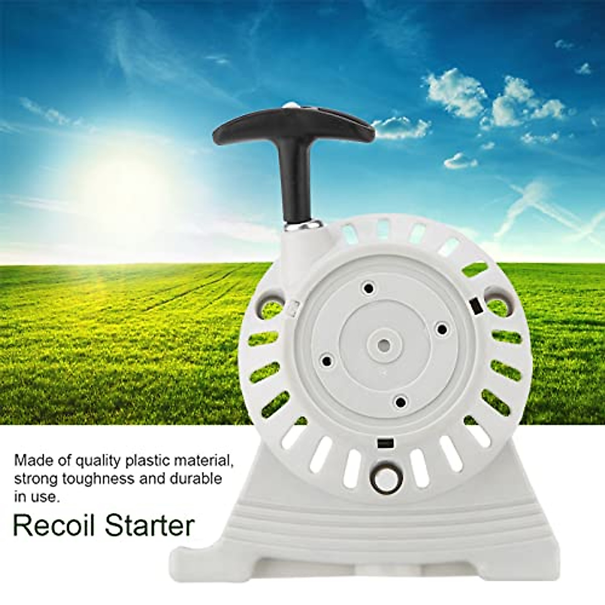 Recoil Pull Starter, Pull Start Recoil Starter Repalcement Assembly Cord String Trimmer Replacement Garden Tool, Compatible with Stihl Fs90/110 Fs130 String Trimmer Replacement Garden Tool